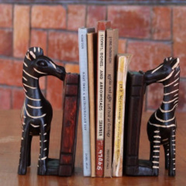 Zebra Bookends – Malena